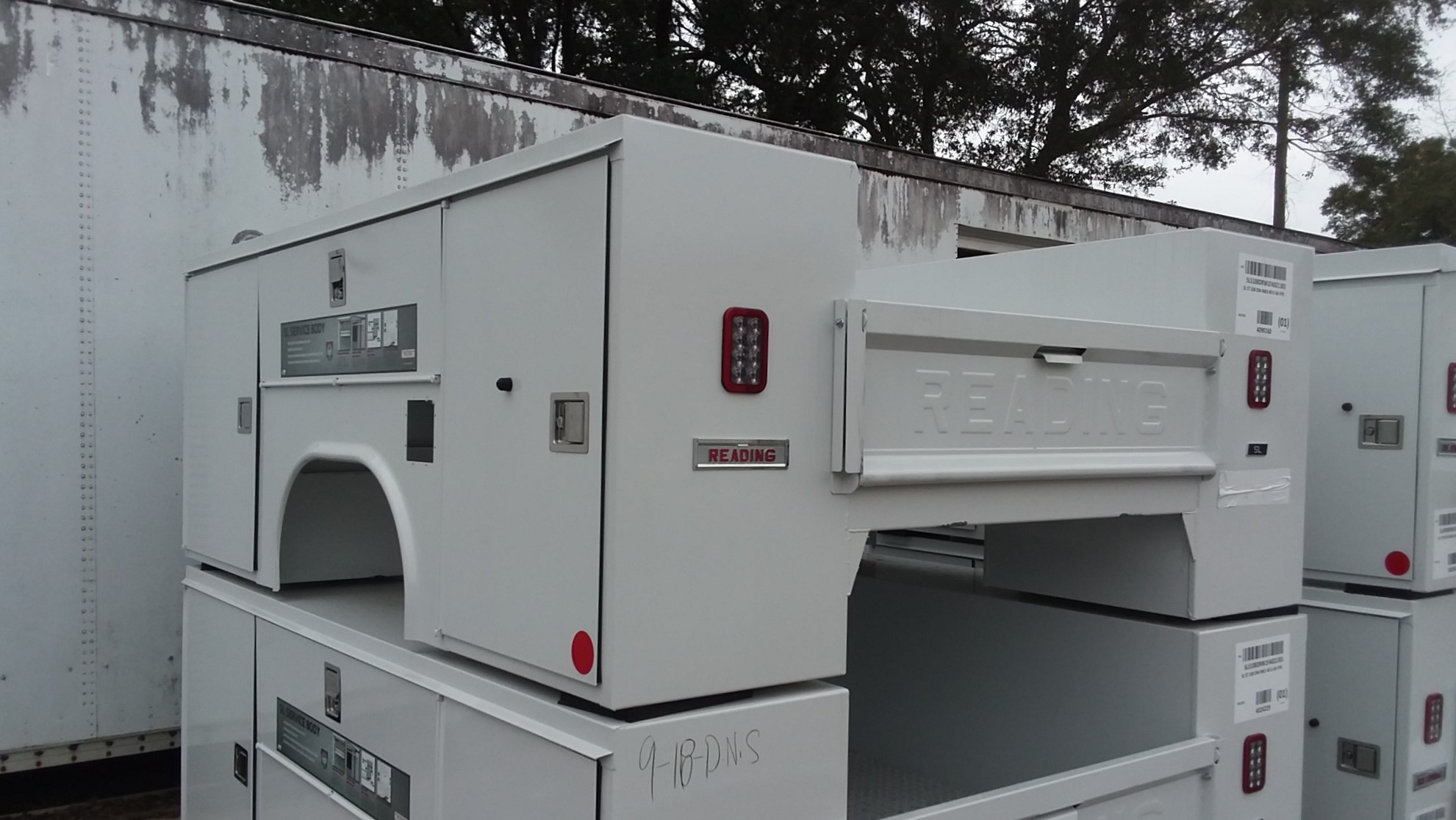 Reading SL108 Service Body - qty. 4 - Fleetco Builds
